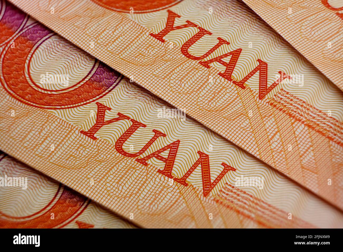100 yuan banknotes hi-res stock photography and images - Alamy