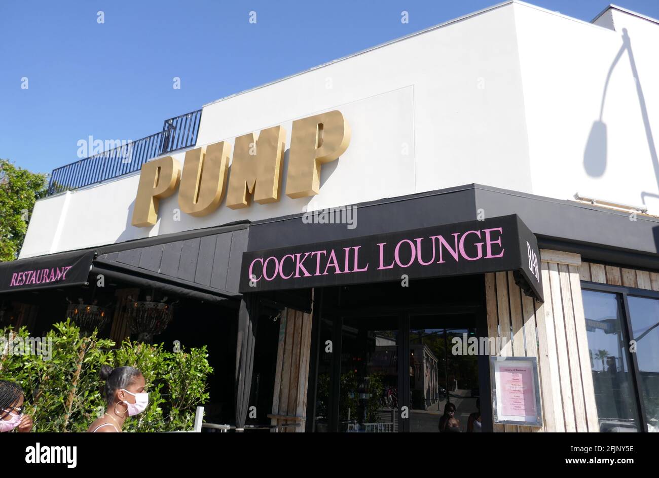 West Hollywood, California, USA 18th April 2021 A general view of ...