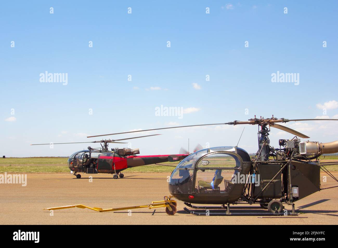 Alouette helicopter hi-res stock photography and images - Alamy