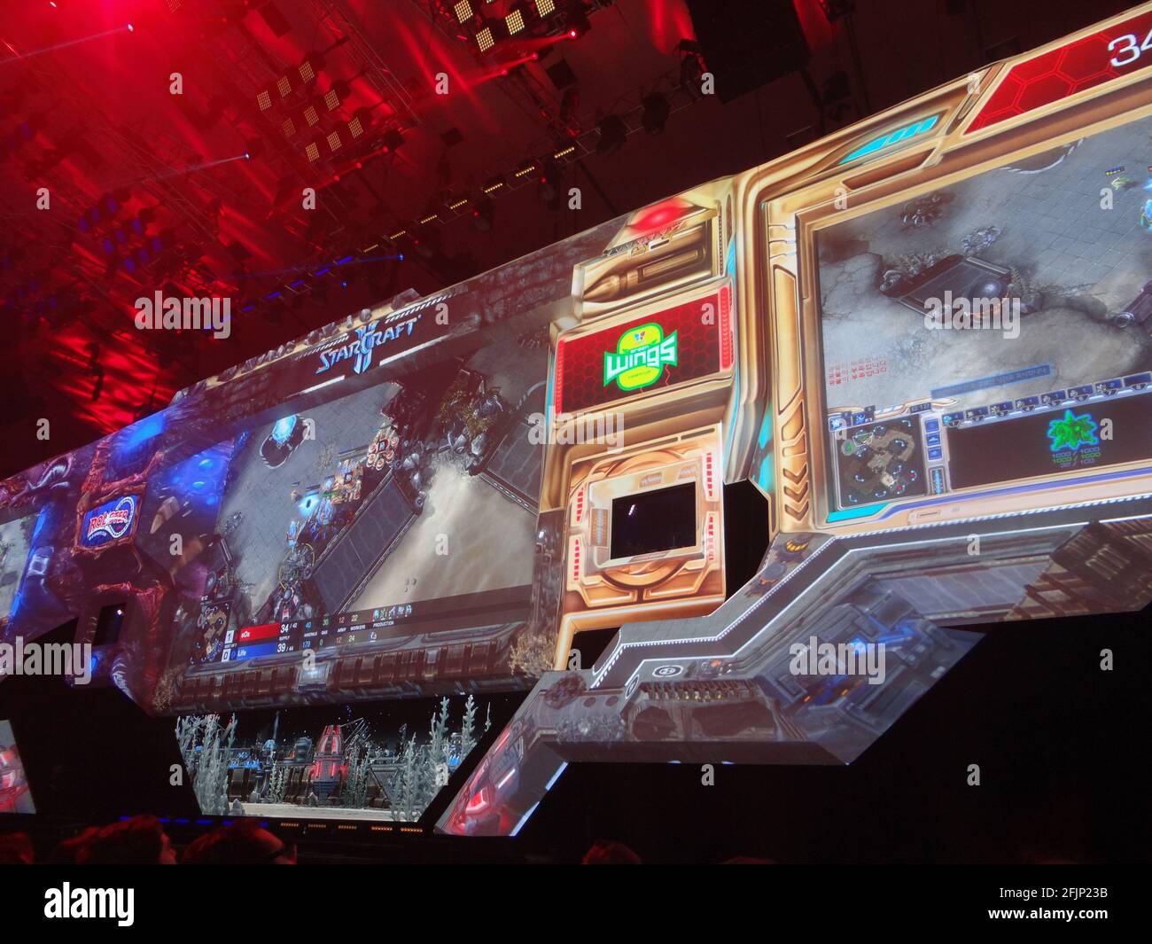 BlizzCon 2015 - StarCraft II WCS World Finals Stock Photo - Alamy
