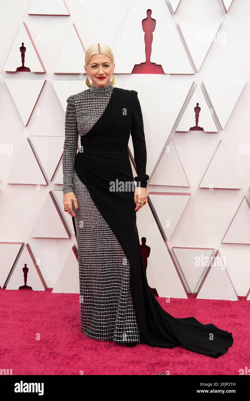 Los Angeles, USA. 25th Apr, 2021. Oscar® nominee Trish Summerville ...