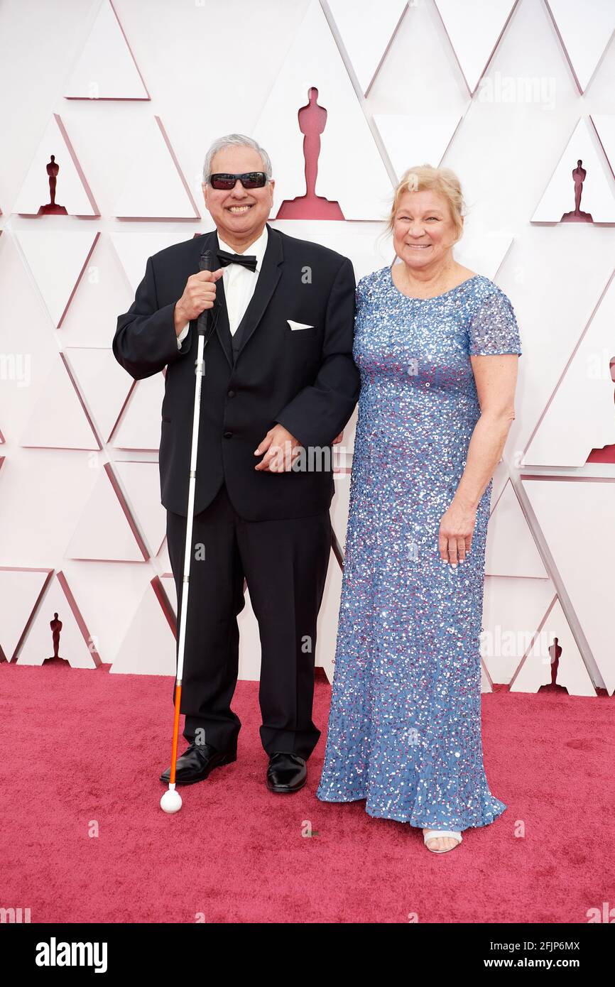 Los Angeles, USA. 25th Apr, 2021. Robert Tarango and Oscar® nominee ...