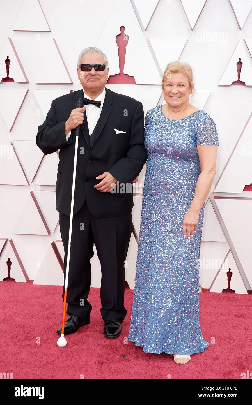 Los Angeles, California, USA. 25th Apr, 2021. Robert Tarango and Oscar ...