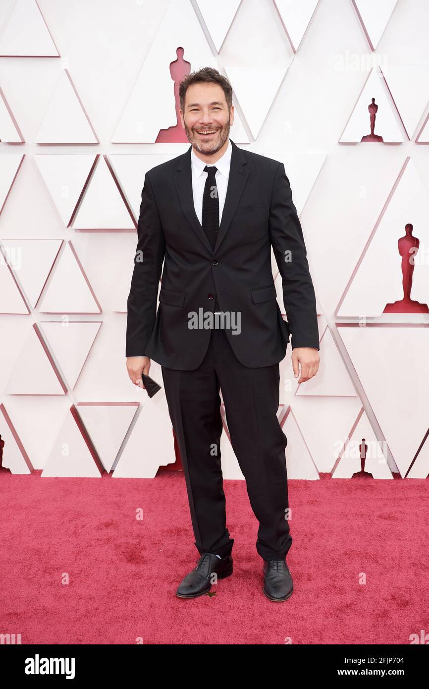 Los Angeles, USA. 25th Apr, 2021. Oscar® nominee Dan Swimer arrives on ...