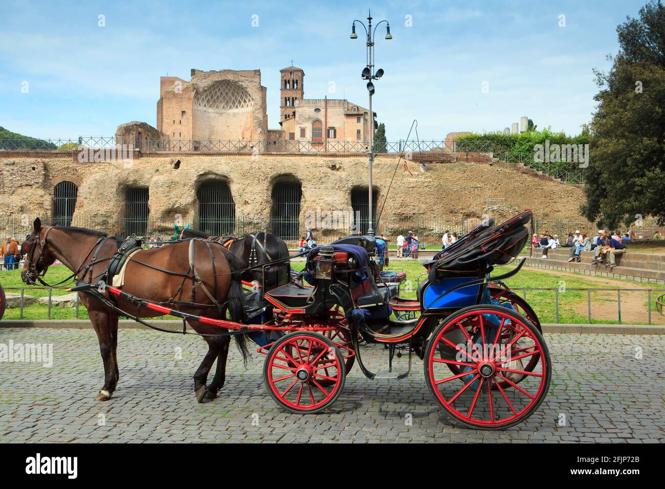 Roman horse carriage hi-res stock photography and images - Alamy