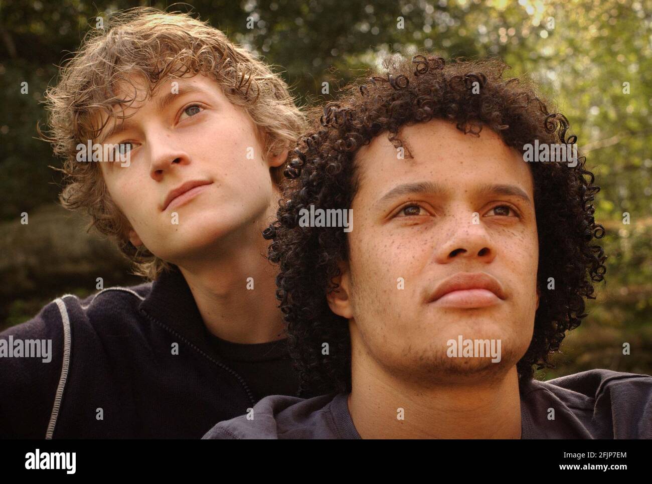 TOM AND HARRY JAMESON,23/4/03 PILSTON Stock Photo - Alamy