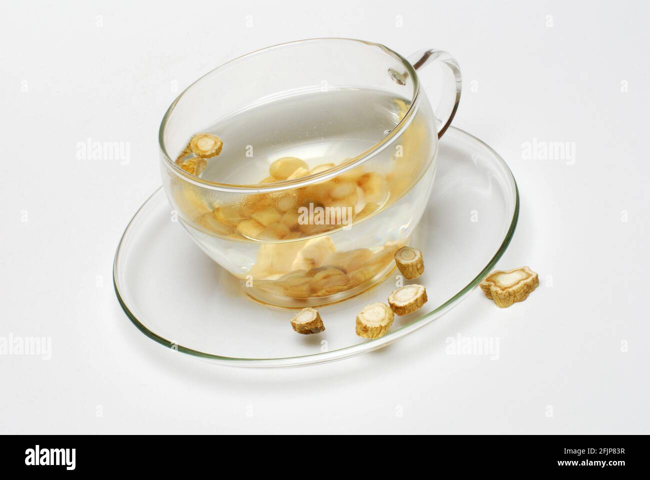 Cup of ginseng tea, ginseng root, seng, Ginseng (Panax ginseng Stock ...