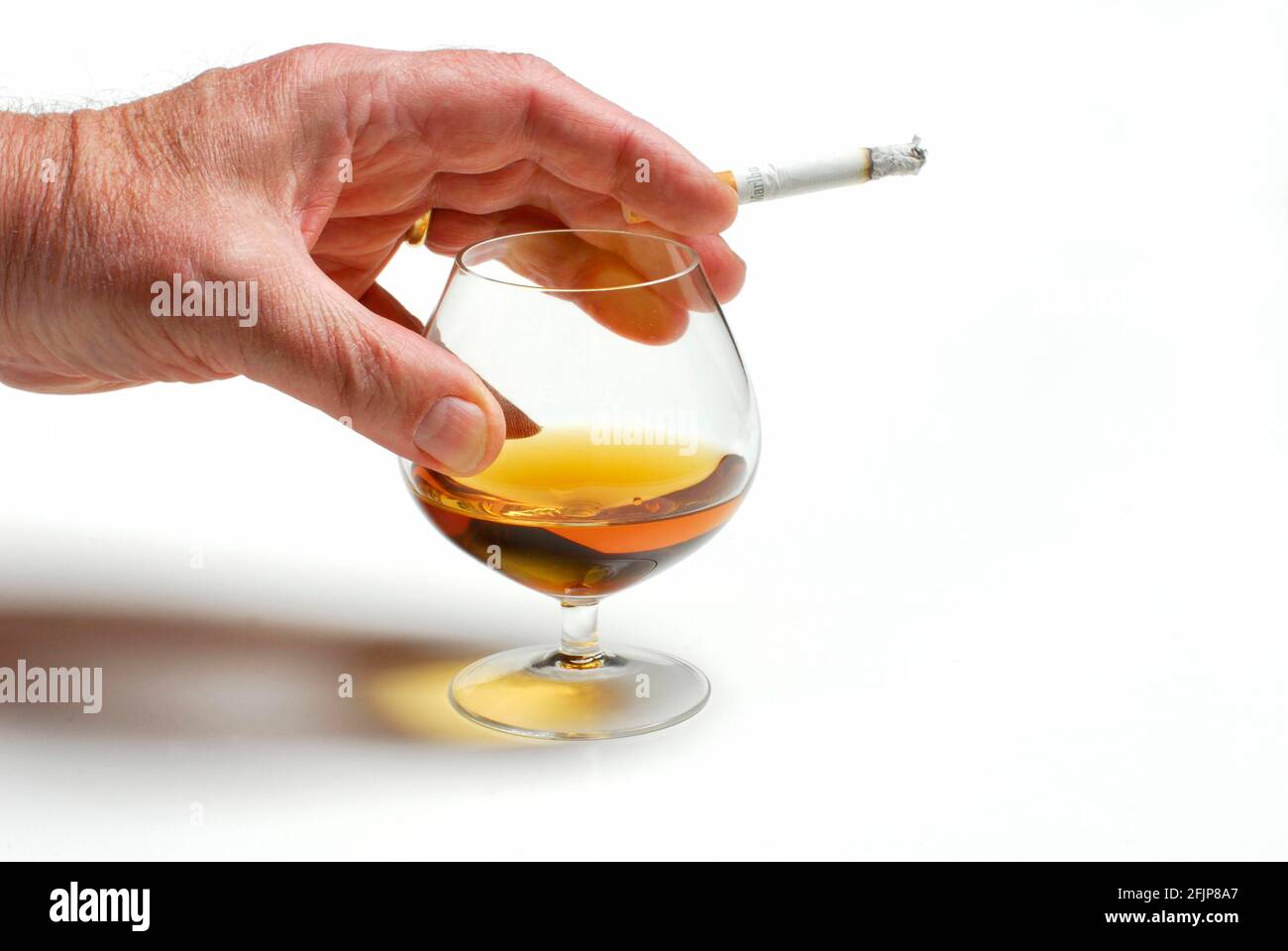 Alcohol and cigarette, abuse, smoking, cigarettes Stock Photo - Alamy
