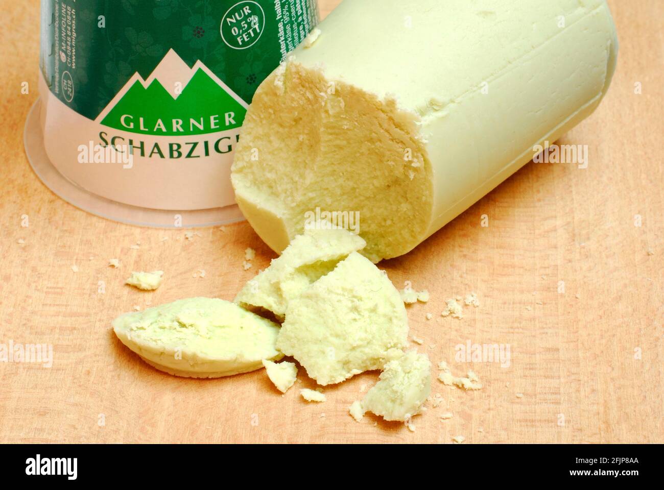 Glarner Schabziger cheese (Trigonella melilotus-caerulea) , herb cheese ...
