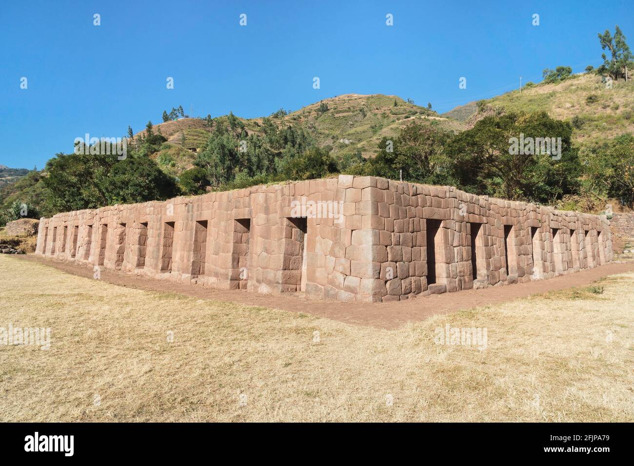Ruins of Tarahuasi, also Tarawasi, near Limatambo, province of Anta ...