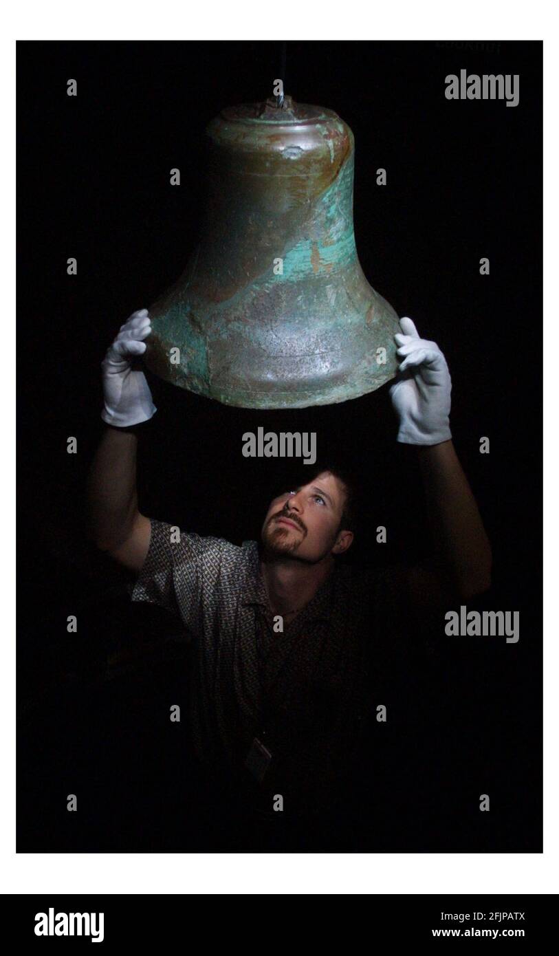 Titanic exhibition bell hi-res stock photography and images - Alamy