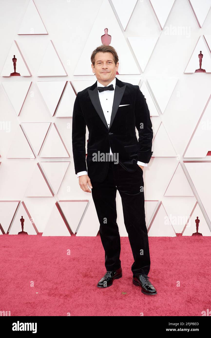 Los Angeles, USA. 25th Apr, 2021. Oscar® nominee Mark Ricker arrives on ...