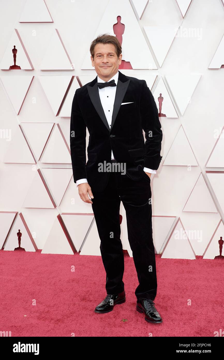Los Angeles, USA. 25th Apr, 2021. Oscar® nominee Mark Ricker arrives on ...