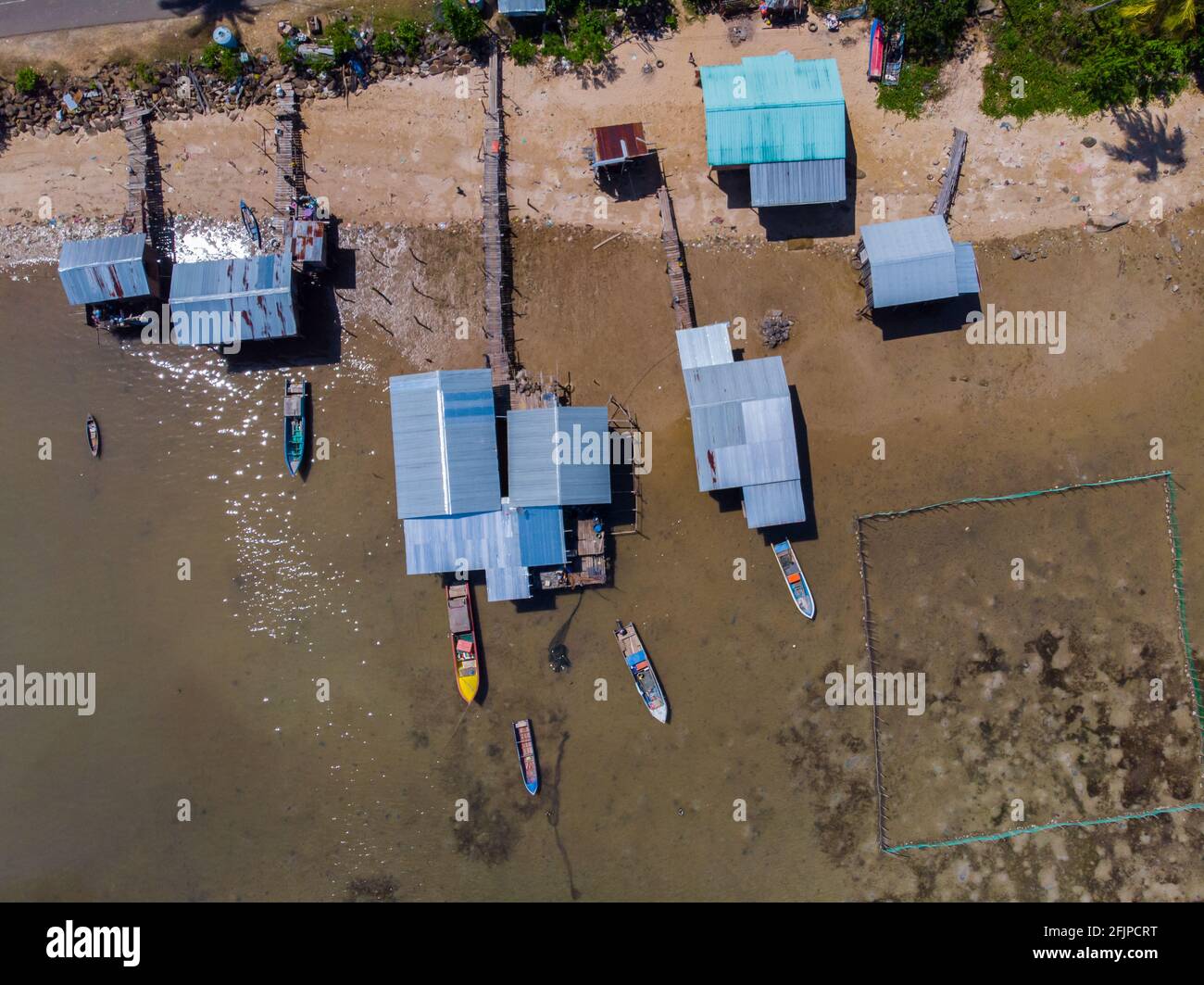 beautiful rural beach landscape with Beautiful white sandy beach with ...