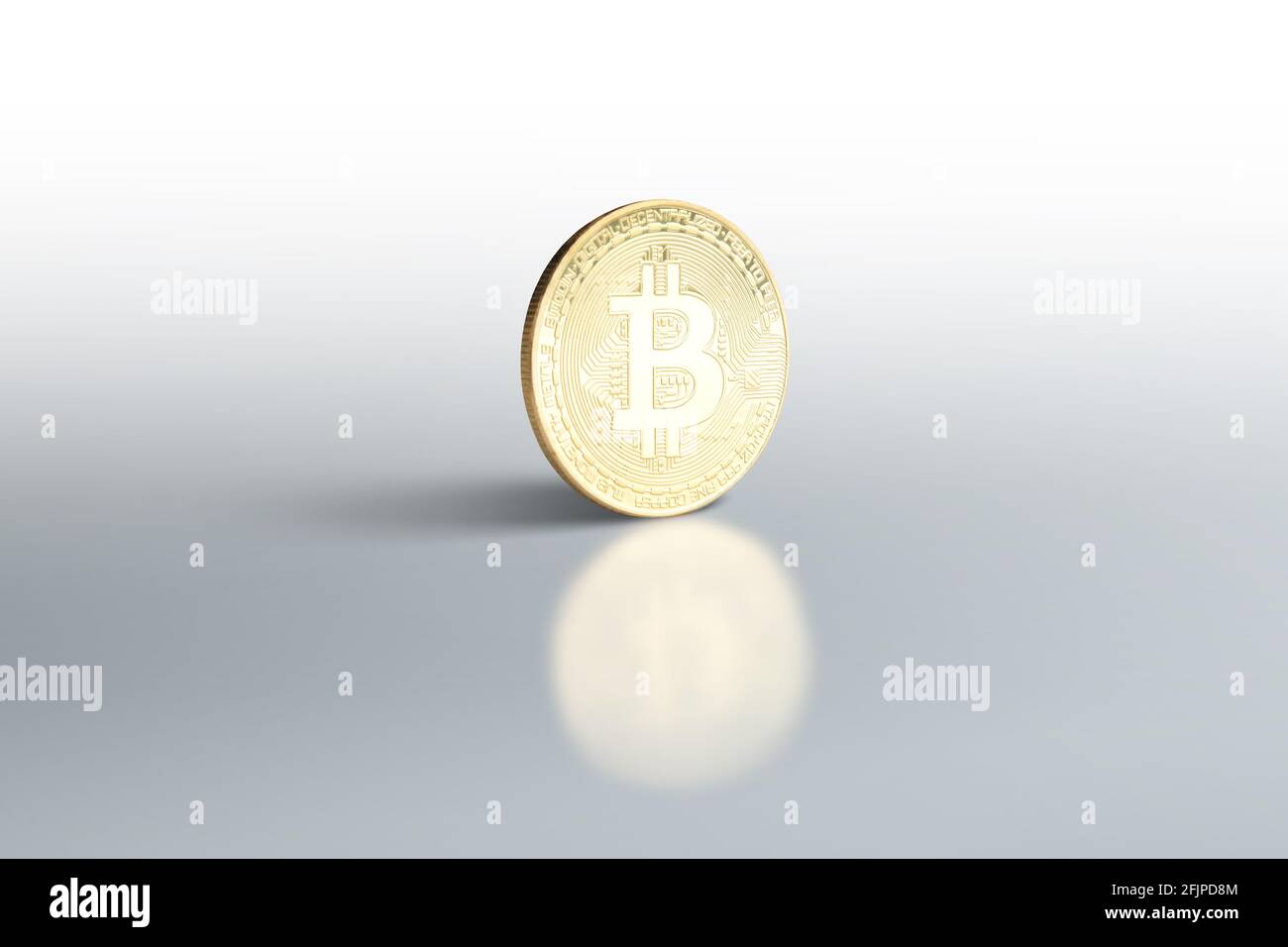 Cryptocurrency concept. Trends in bitcoin exchange rates. Rise and fall ...