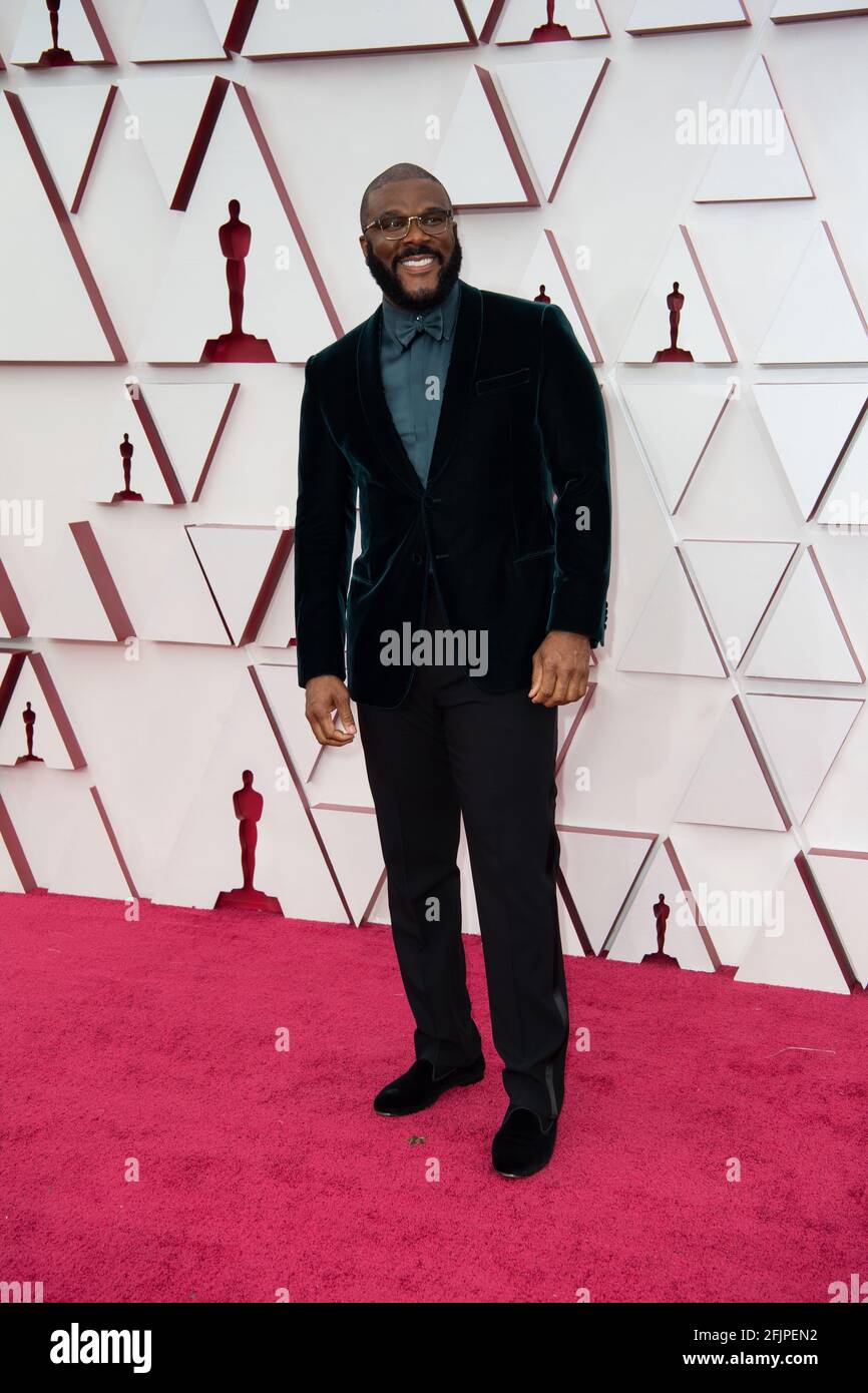 Los Angeles, USA. 25th Apr, 2021. Gene Hersholt Award winner Tyler ...