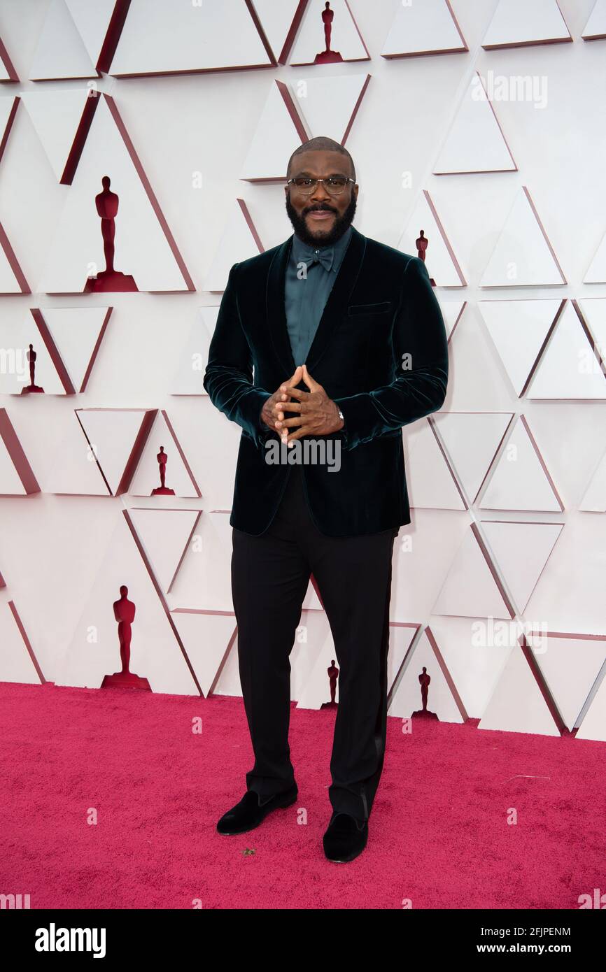 Los Angeles, USA. 25th Apr, 2021. Gene Hersholt Award winner Tyler ...