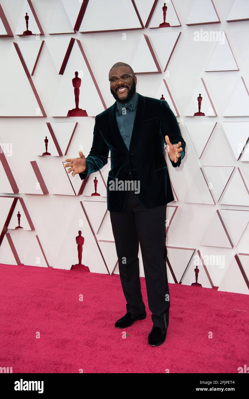 Los Angeles, USA. 25th Apr, 2021. Gene Hersholt Award winner Tyler ...