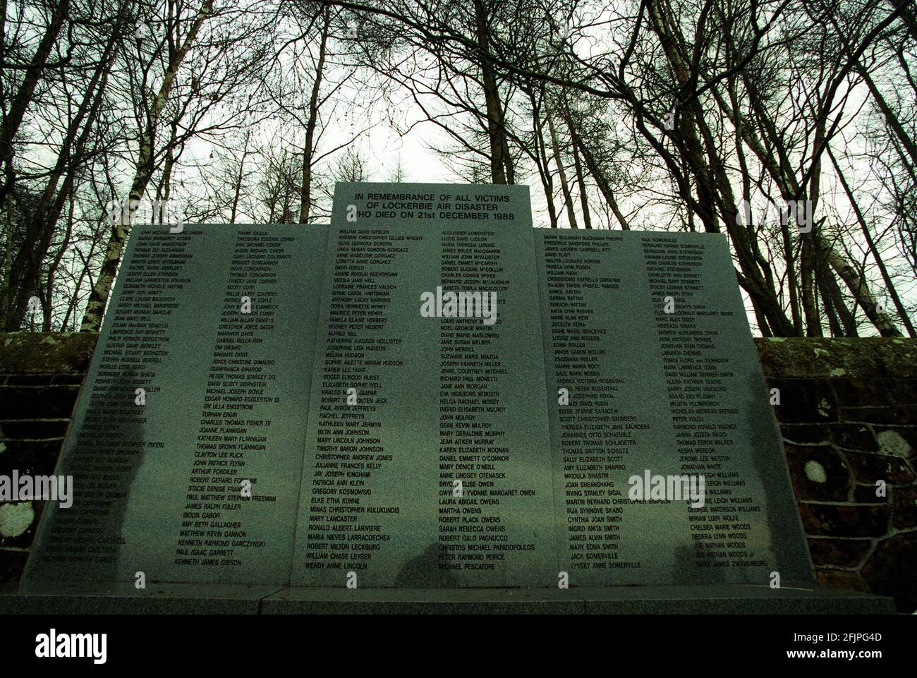 Memorial lockerbie hi-res stock photography and images - Alamy