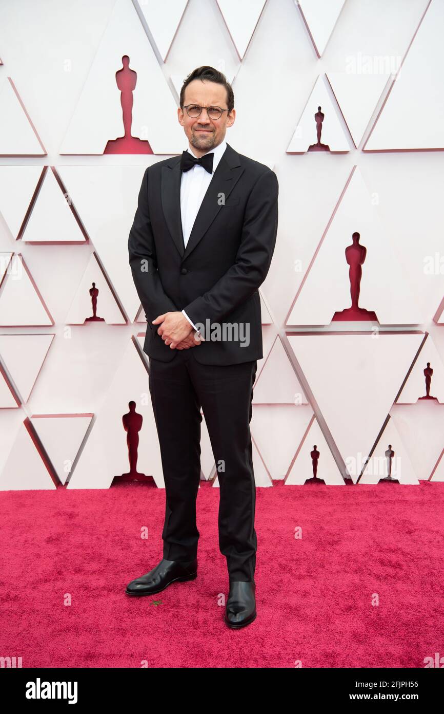 Los Angeles, USA. 25th Apr, 2021. Oscar® nominee Frédéric Thoraval on ...