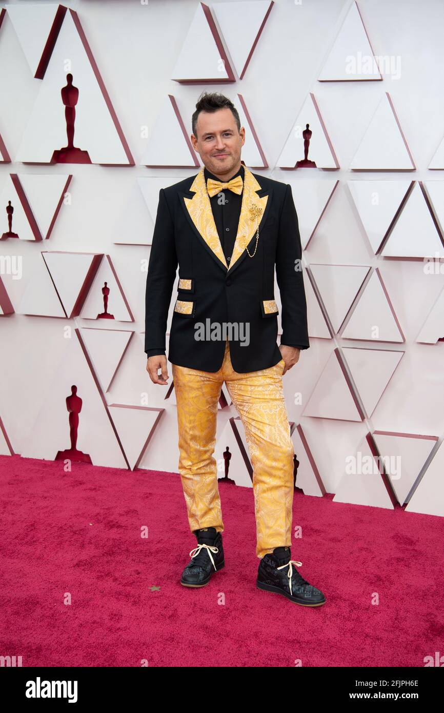 Los Angeles, USA. 25th Apr, 2021. Oscar® nominee Martin Desmond Roe ...