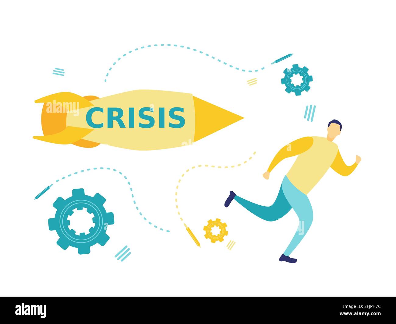 Sad man concept cartoon illustration hi-res stock photography and ...