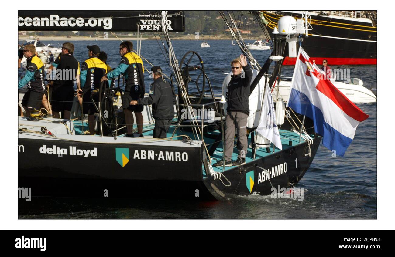 Gordon Ramsay joined the ABN AMRO team in the Volvo Ocean Race as a ...