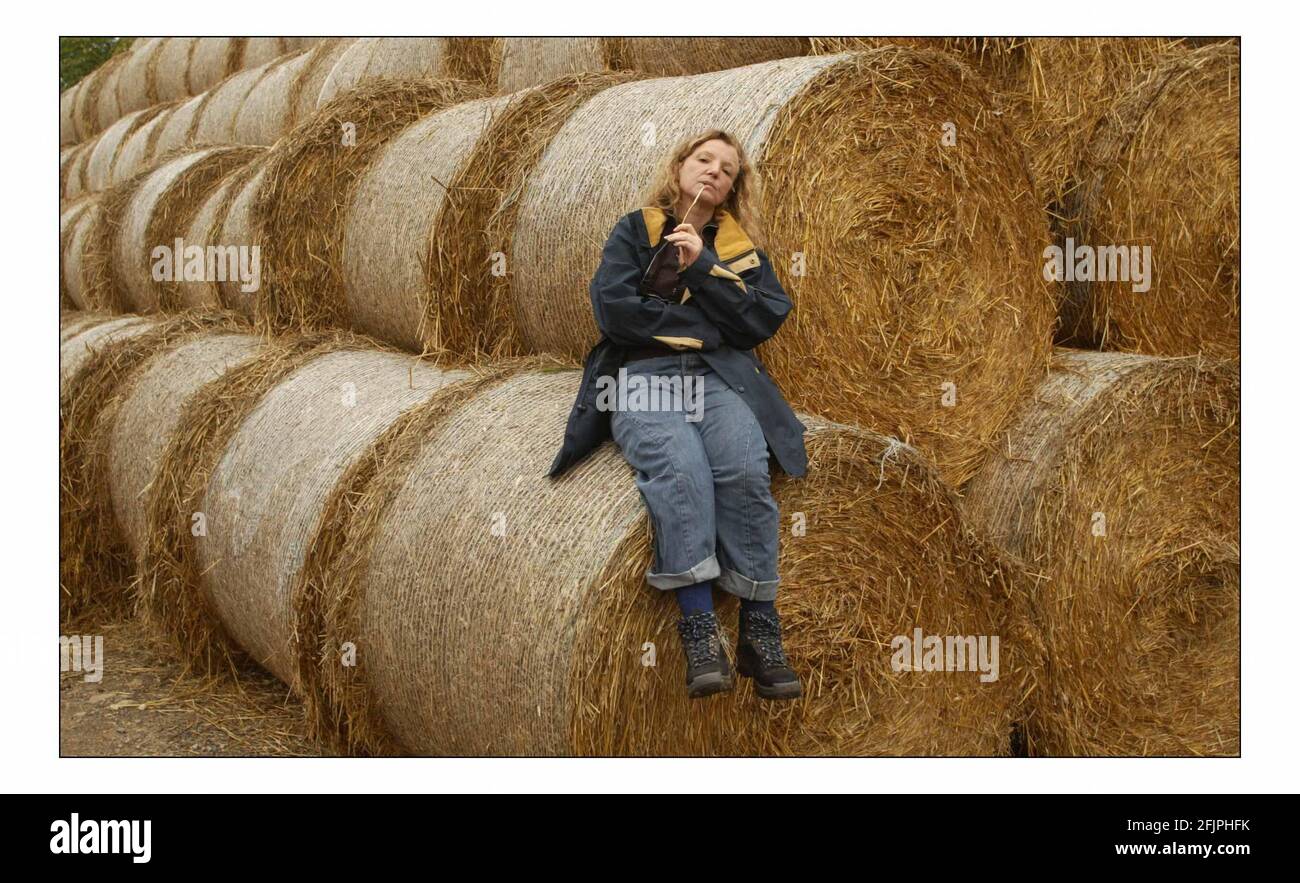 Deborah Ross spends the day 'working on' the Prince of Wales's farm ...