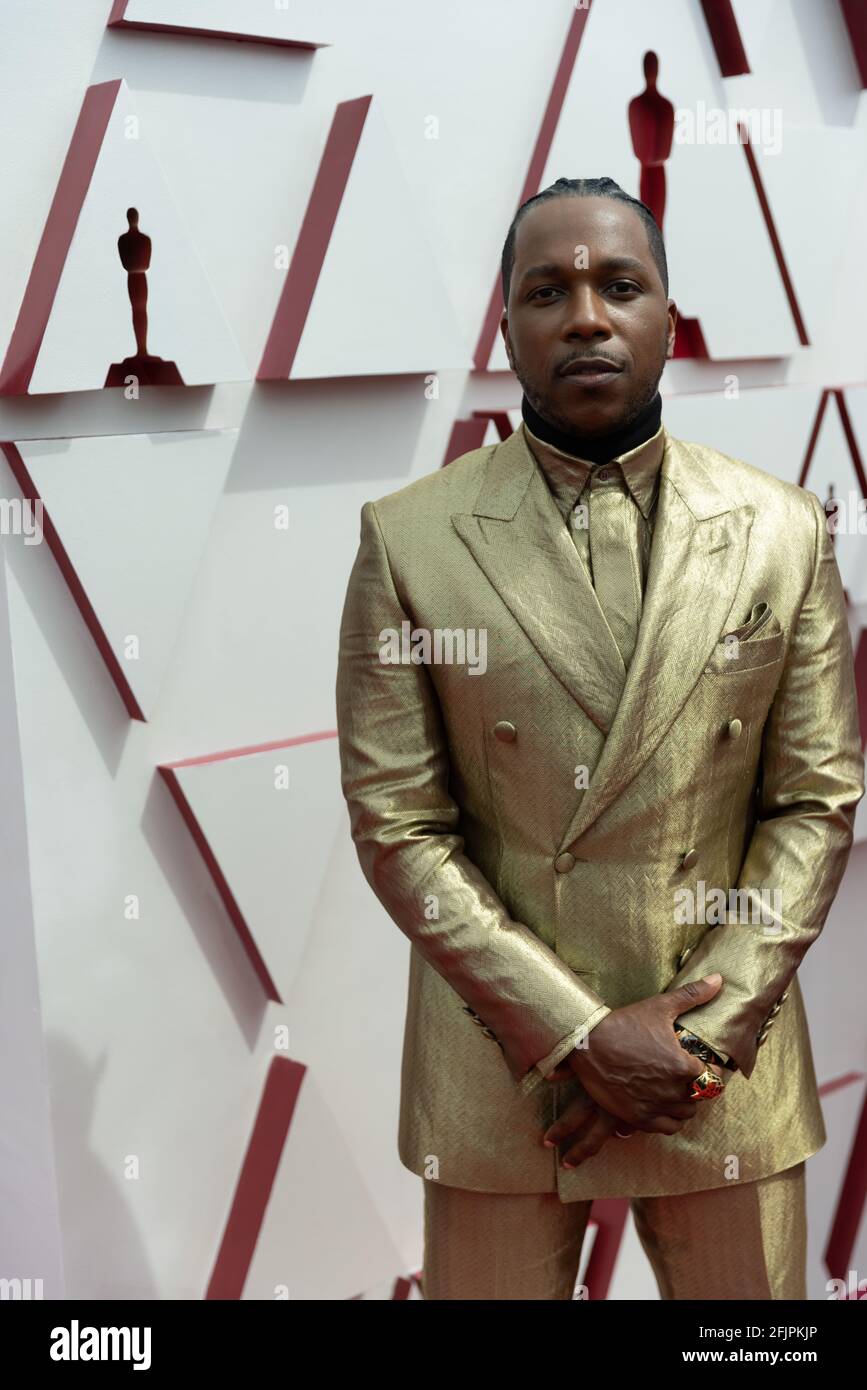 Los Angeles, USA. 25th Apr, 2021. Oscar® nominee Leslie Odom, Jr ...