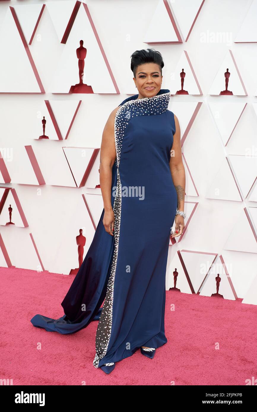 Los Angeles, USA. 25th Apr, 2021. Oscar® nominee Mia Neal arrives on ...