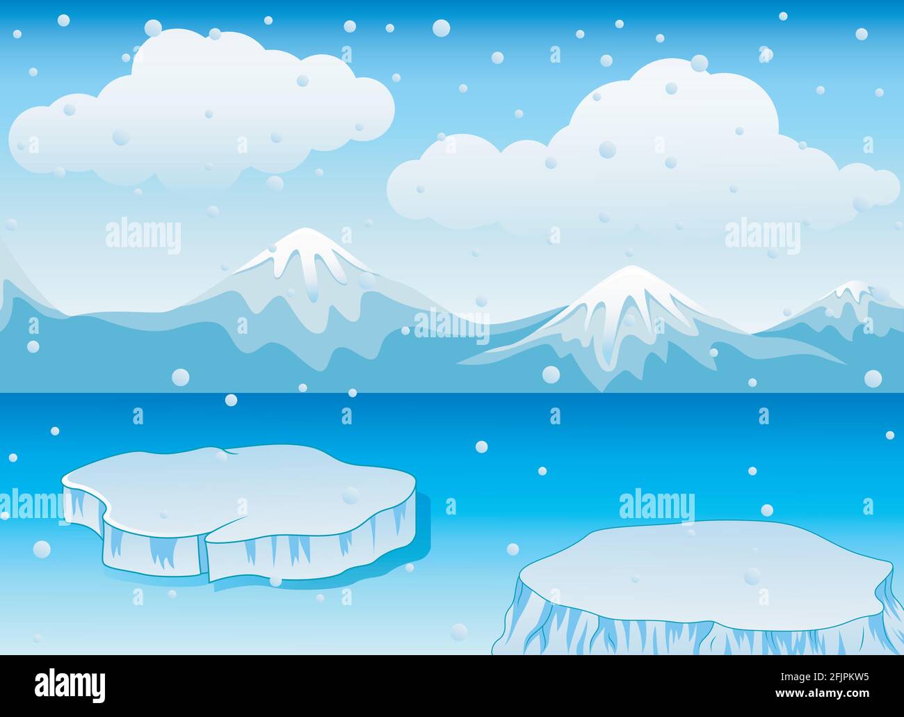 Berg mountains Stock Vector Images - Alamy