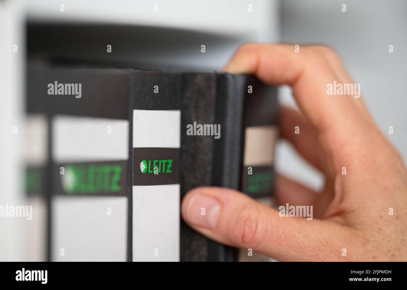 Stuttgart, Germany. 22nd Apr, 2021. ILLUSTRATION - A woman takes a ...