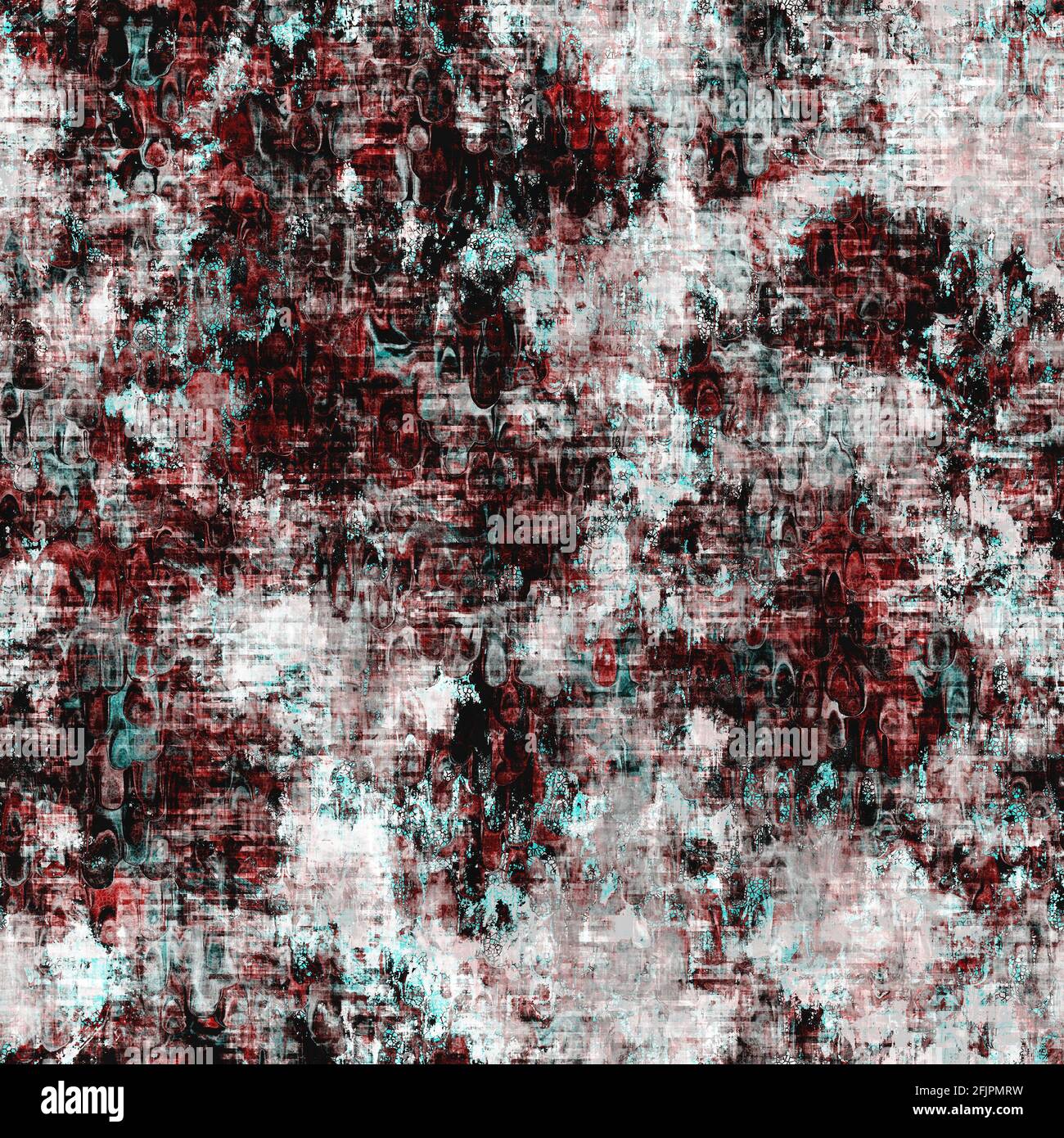 Mottled grunge blotch peeling wall pattern background. Worn aqua blue ...