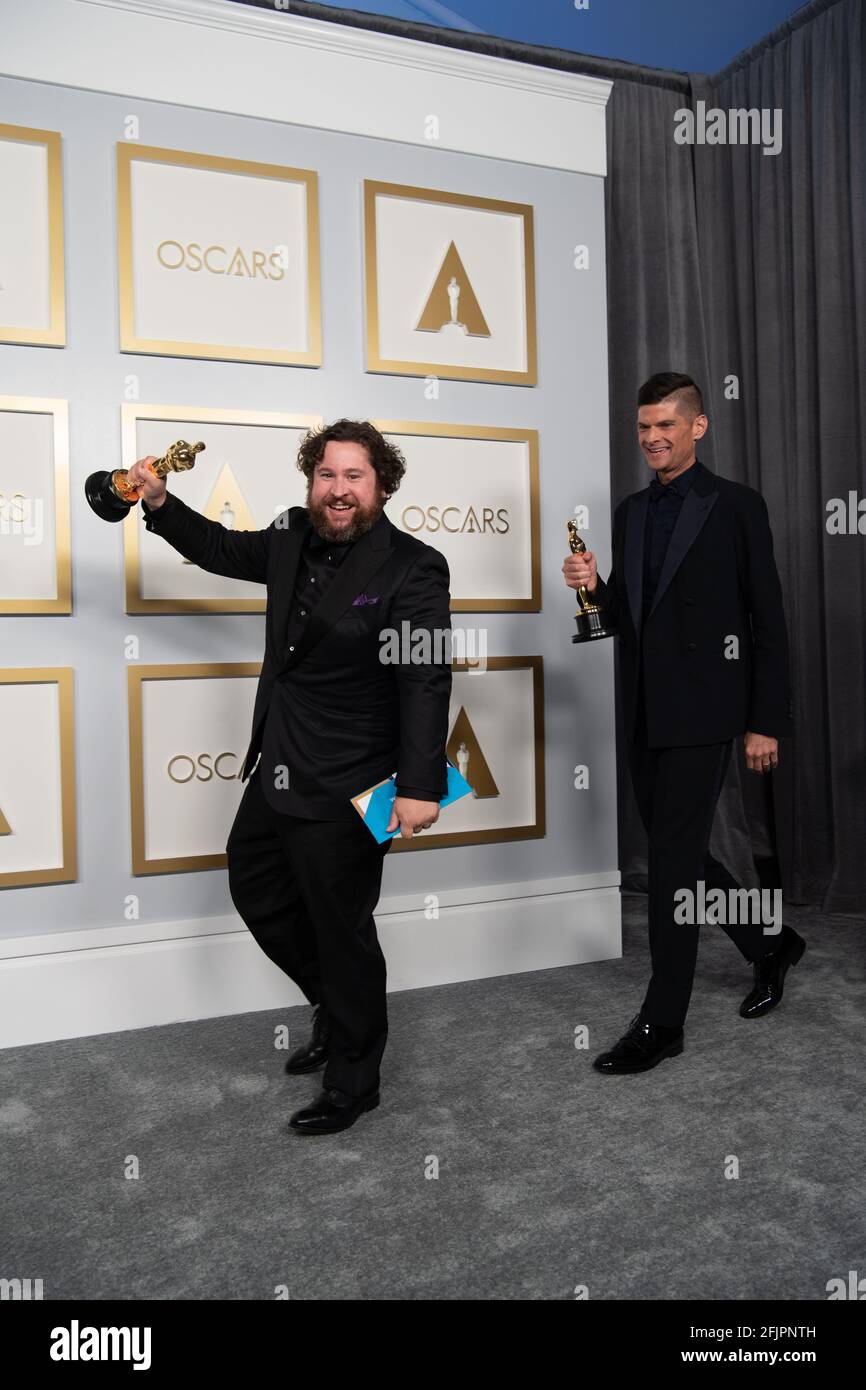 Los Angeles, USA. 25th Apr, 2021. Michael Govier and Will McCormack ...