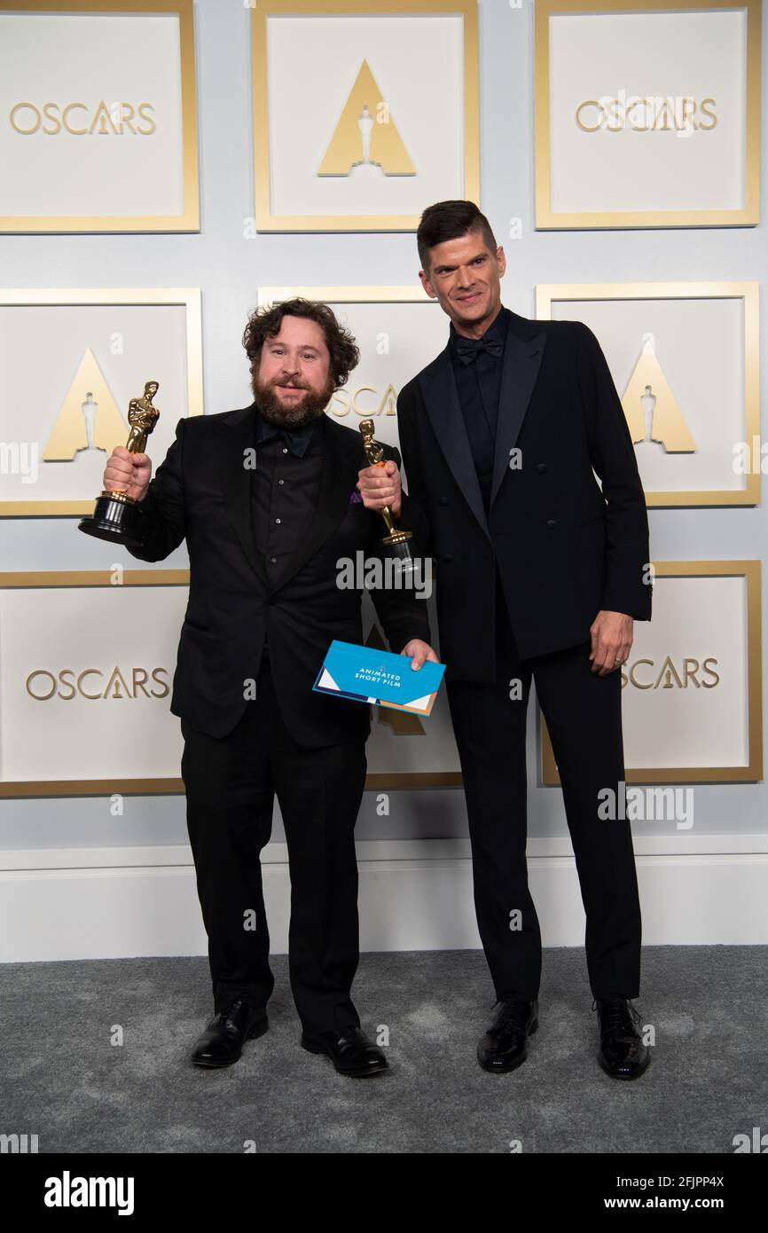 Los Angeles, USA. 25th Apr, 2021. Michael Govier and Will McCormack ...