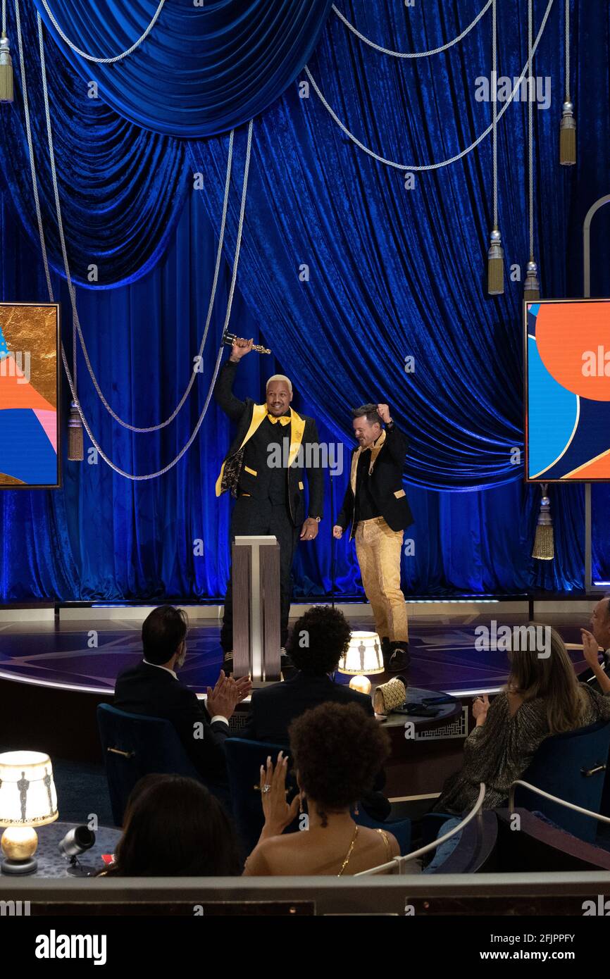 Los Angeles, California, USA. 25th Apr, 2021. Travon Free and Martin ...