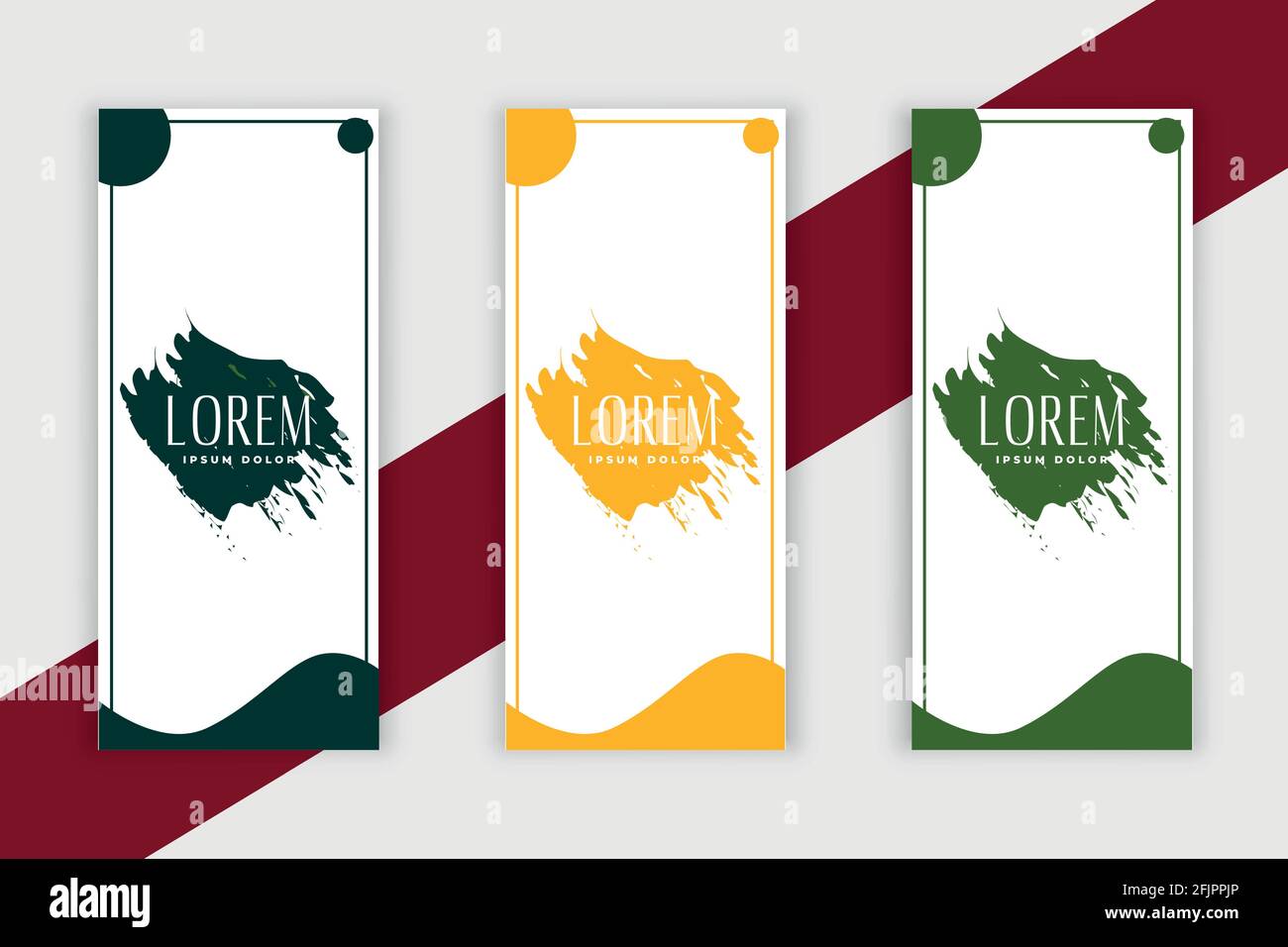 Exhibition Stand Horizontal Stock Vector Images - Alamy