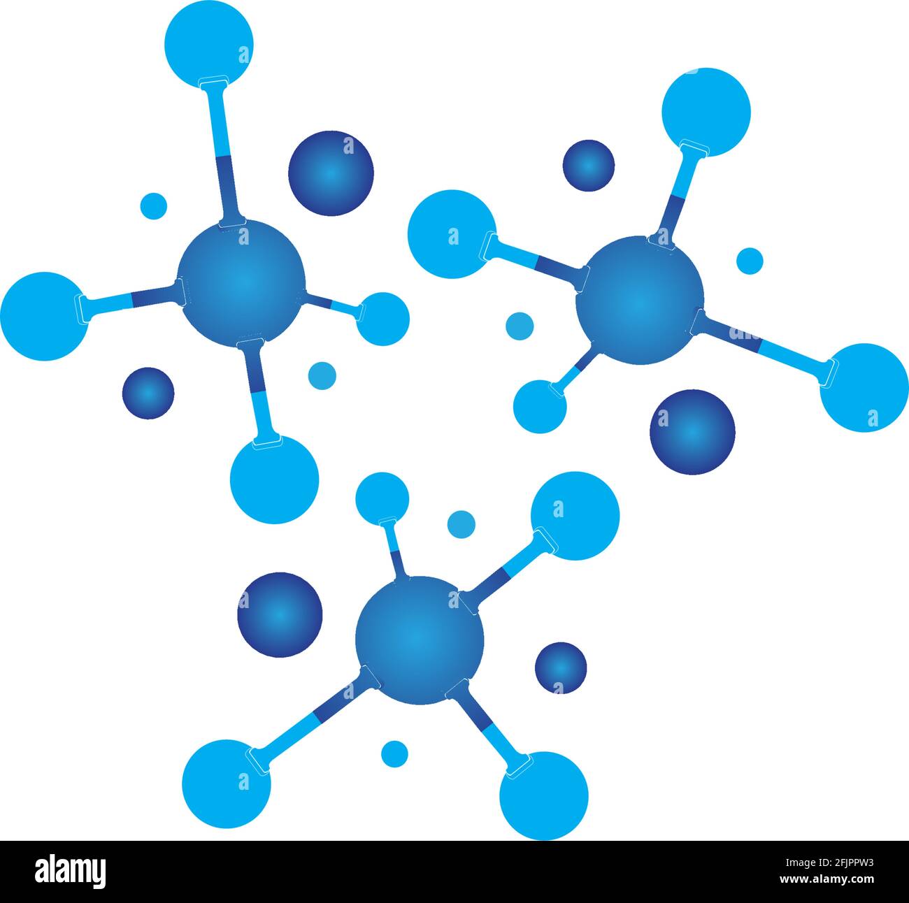 Molecule symbol logo template vector illustration design Stock Vector ...