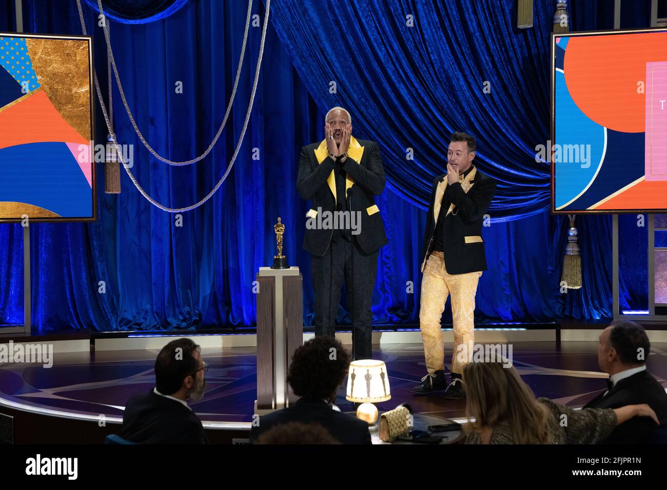 Los Angeles, California, USA. 25th Apr, 2021. Travon Free and Martin ...