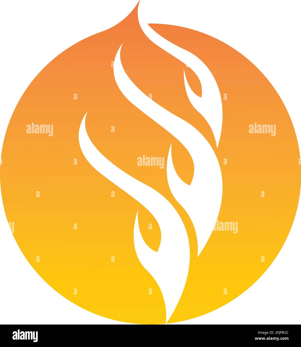 Fire flame vector illustration design template Stock Vector Image & Art ...