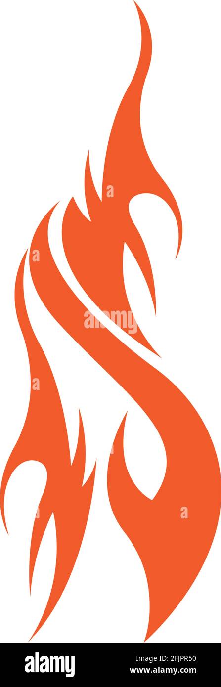 Fire flame vector illustration design template Stock Vector Image & Art ...