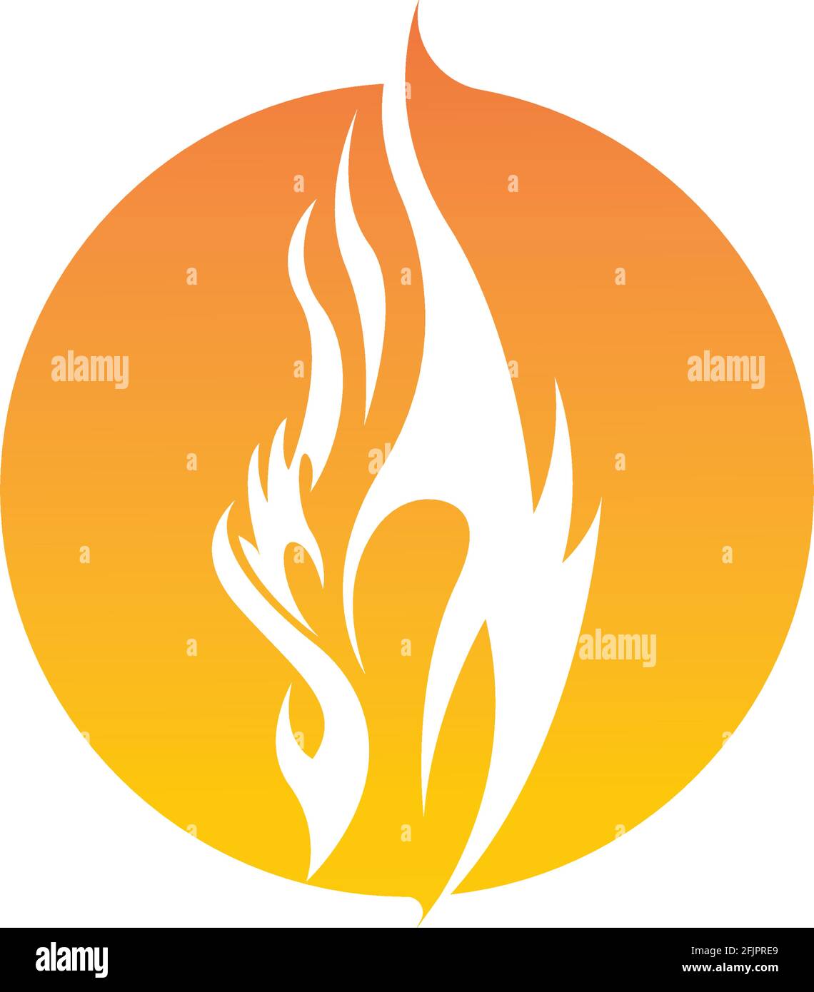 Fire flame vector illustration design template Stock Vector Image & Art ...