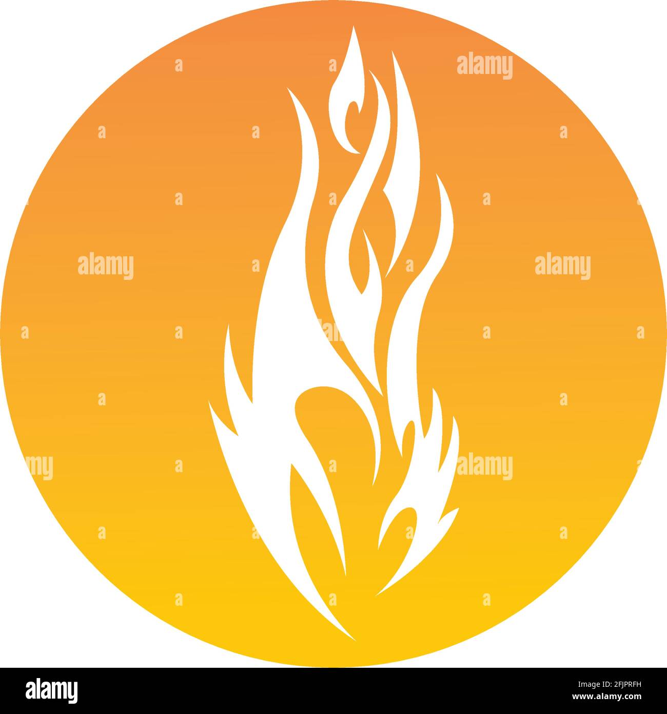 Fire flame vector illustration design template Stock Vector Image & Art ...