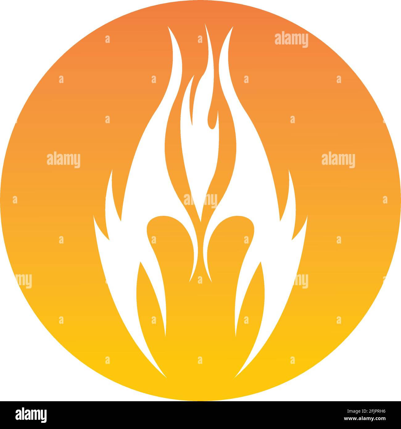 Fire flame vector illustration design template Stock Vector Image & Art ...