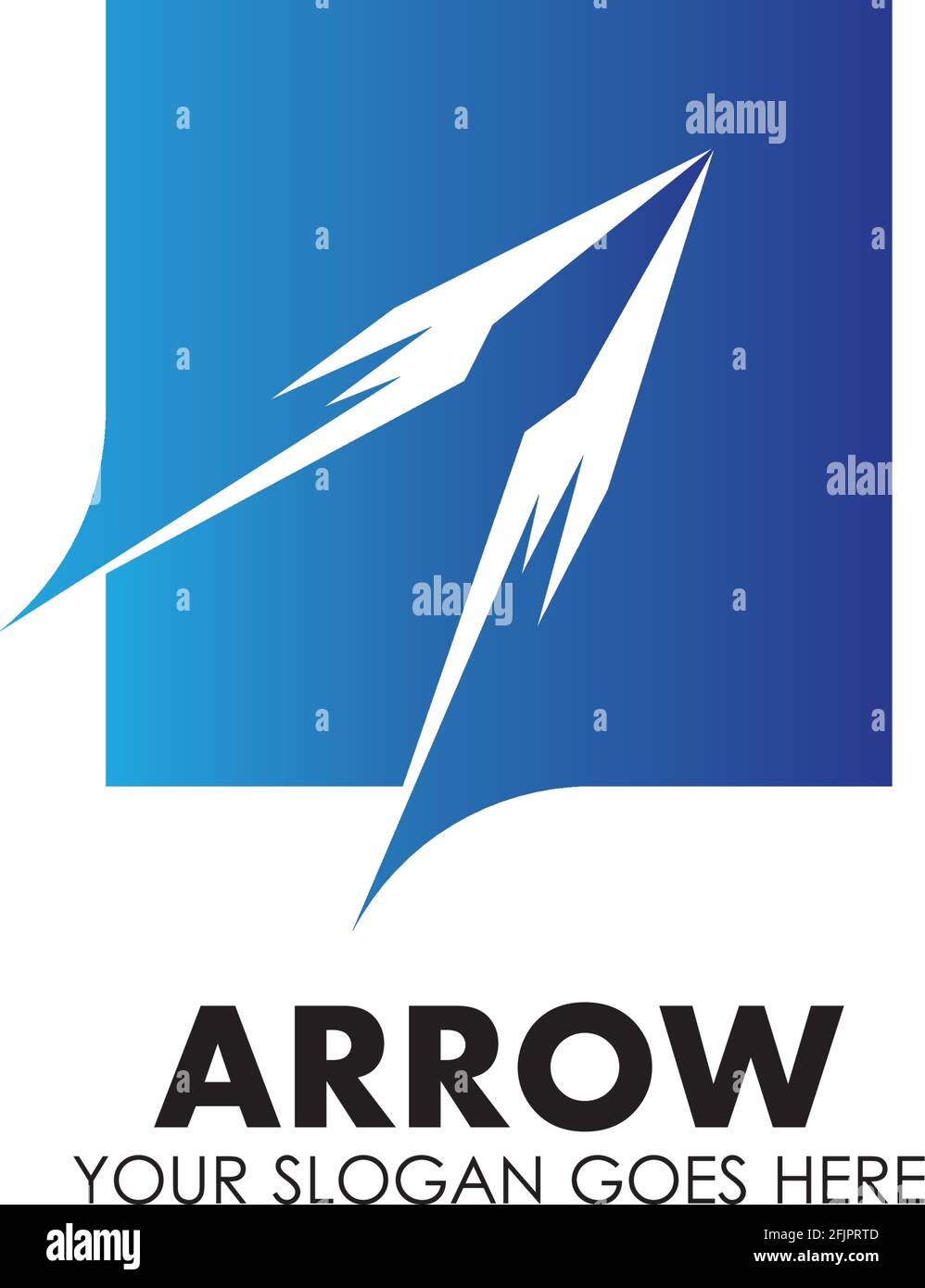 Arrow vector illustration icon Logo Template design Stock Vector Image ...