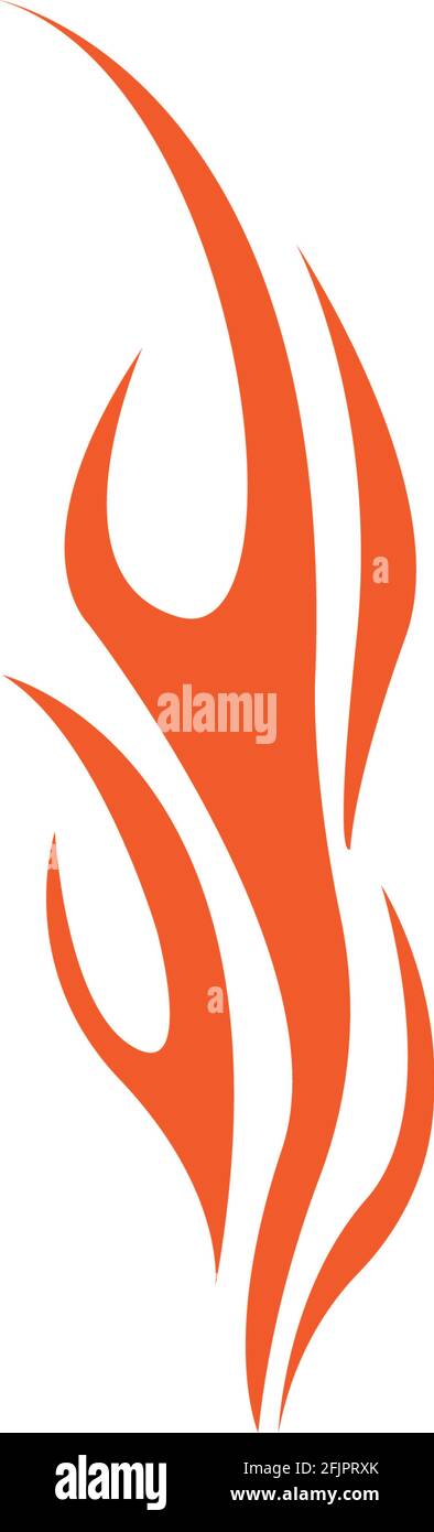 Fire flame vector illustration design template Stock Vector Image & Art ...