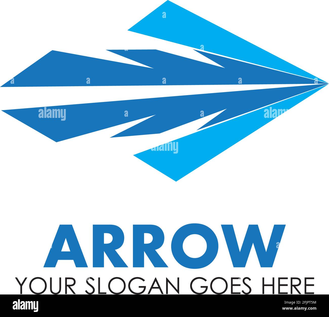 Arrow vector illustration icon Logo Template design Stock Vector Image ...