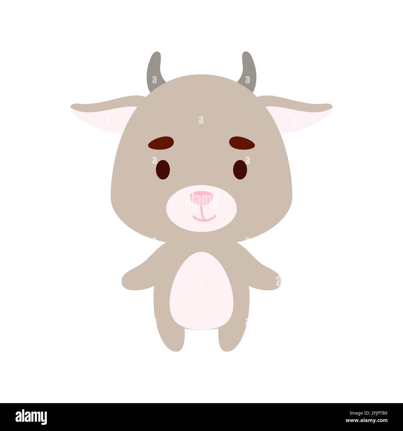 Baby goat child Stock Vector Images - Alamy