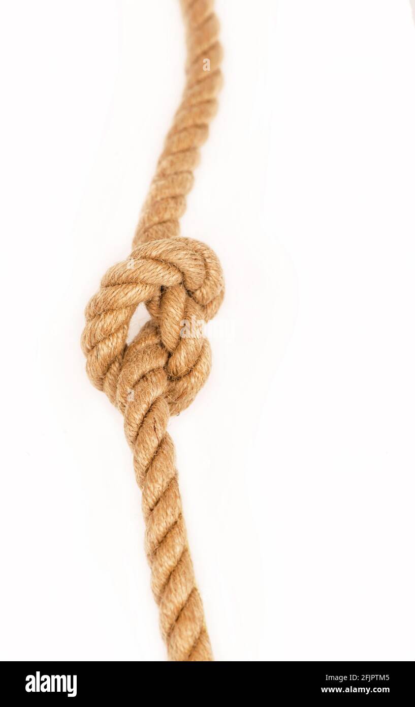 Figure Eight Bend isolated on white background Stock Photo - Alamy