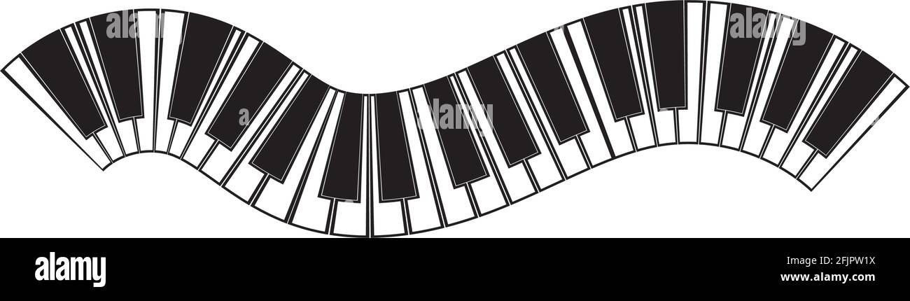 piano logo and symbol vector Stock Vector Image & Art - Alamy